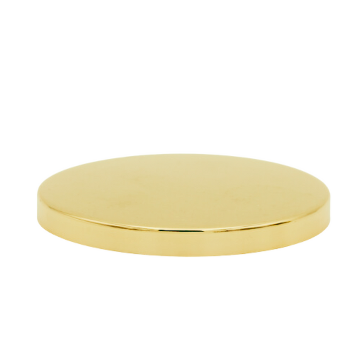 Extra Large Gold Metal Lid I Pure Candle Supplies – Pure Candle ...